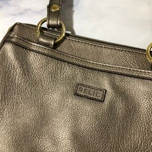Relic | Bags | Relic By Fossil Metallic Bronze Crossbody Purse | Poshmark